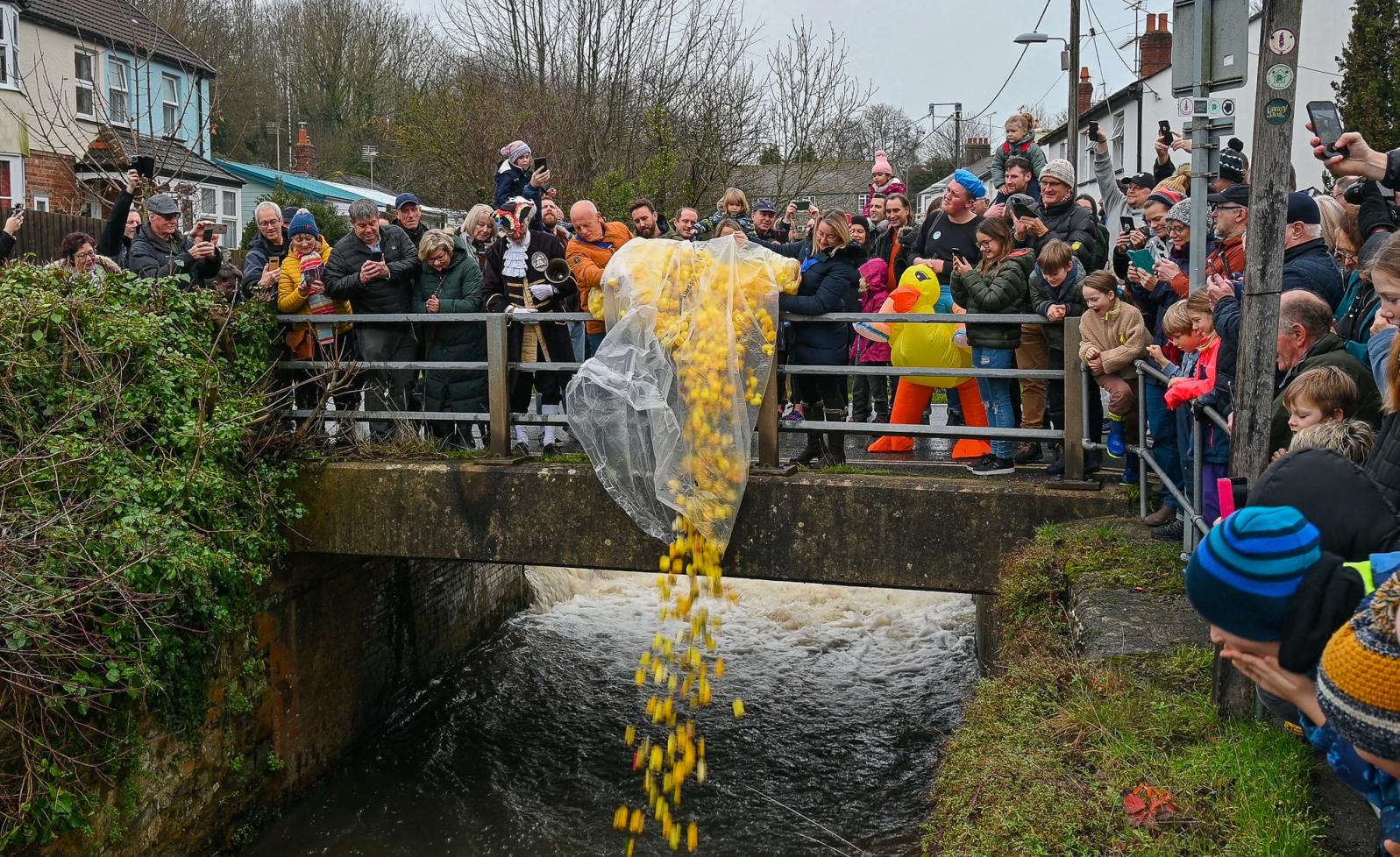 Easter Monday Duck Race - West Dorset Leisure Holidays